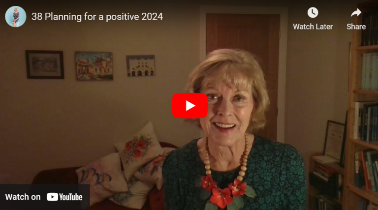 38. Planning for a positive 2024 - Christine Webber